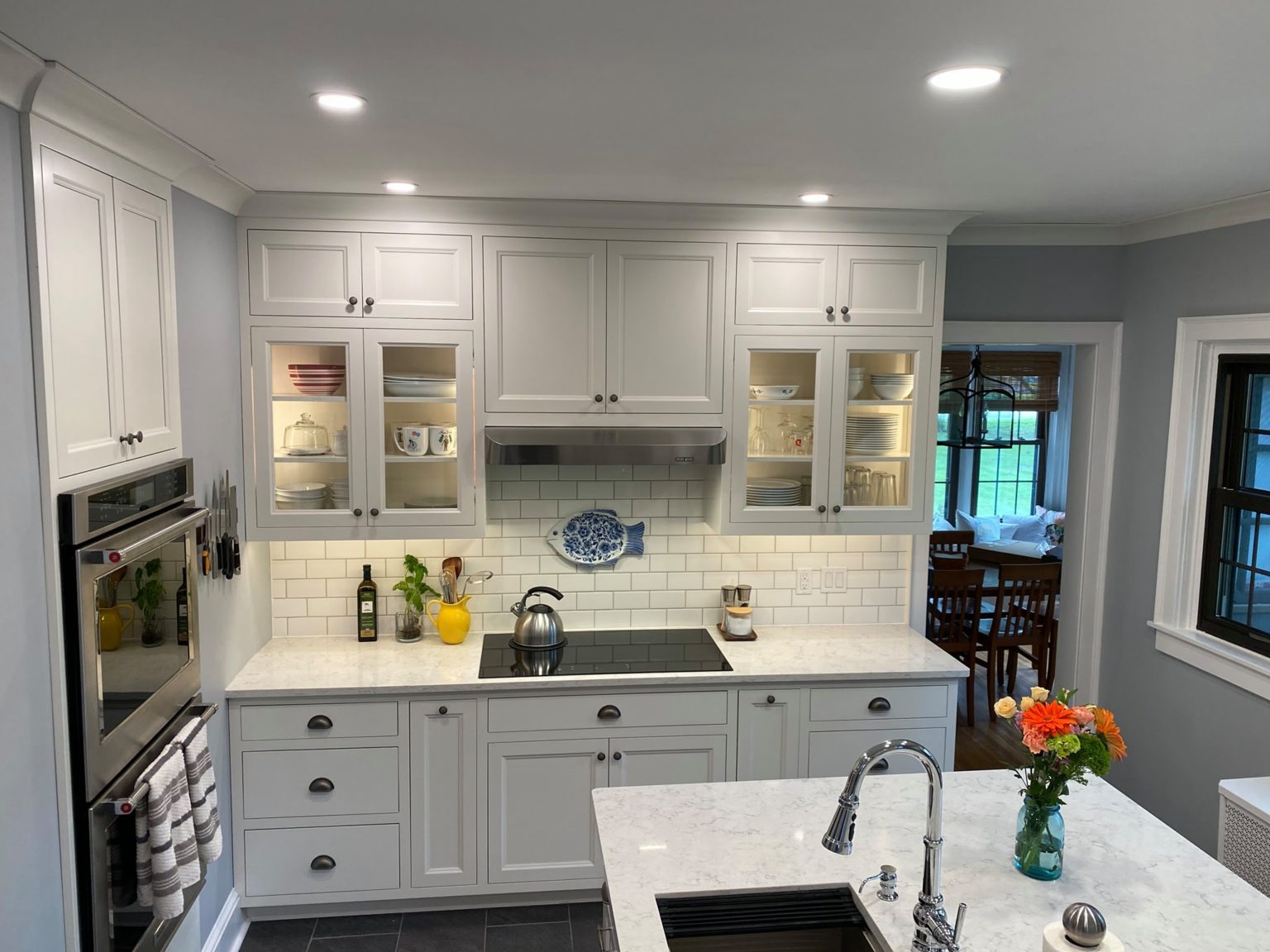 Hiding Appliances with Custom Kitchen Cabinets - Kustom Kabinetry